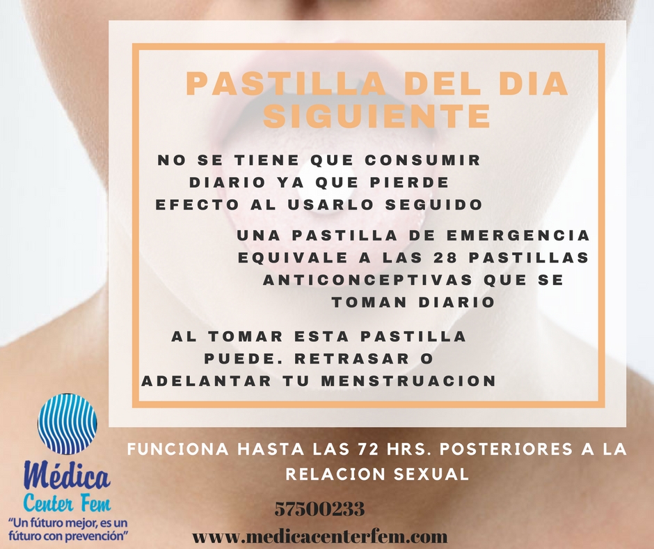 Pastilla del día siguiente: lo que tienes que saber – Medica Center Fem