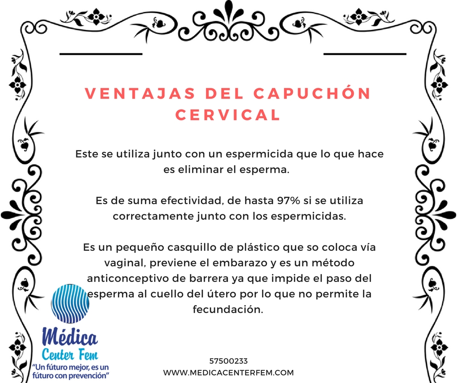 Ventajas del capuchón cervical – Medica Center Fem