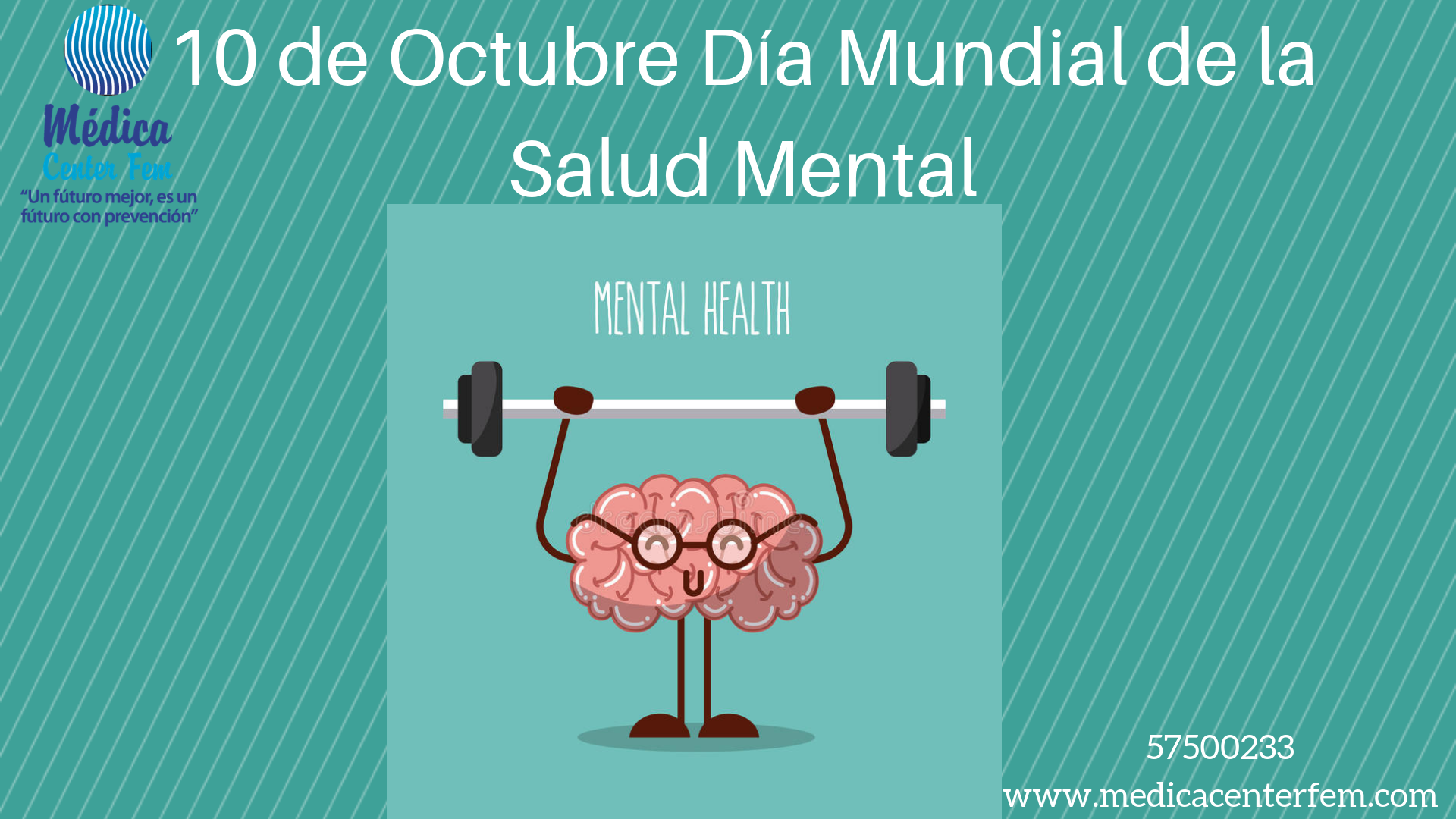 10 de Octubre Día Mundial de la Salud Mental – Medica Center Fem