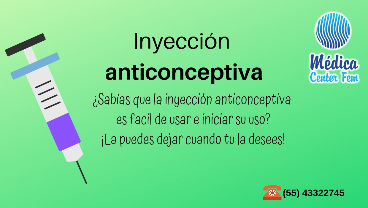 Inyección anticonceptiva ¿cómo funciona? – Medica Center Fem
